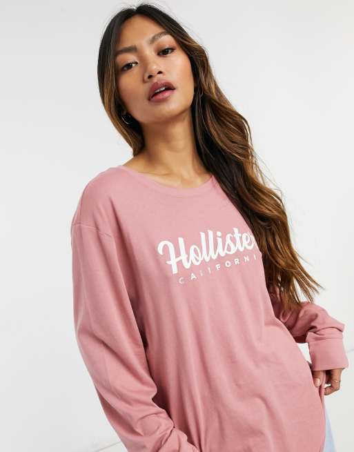 Pink Hollister Logo