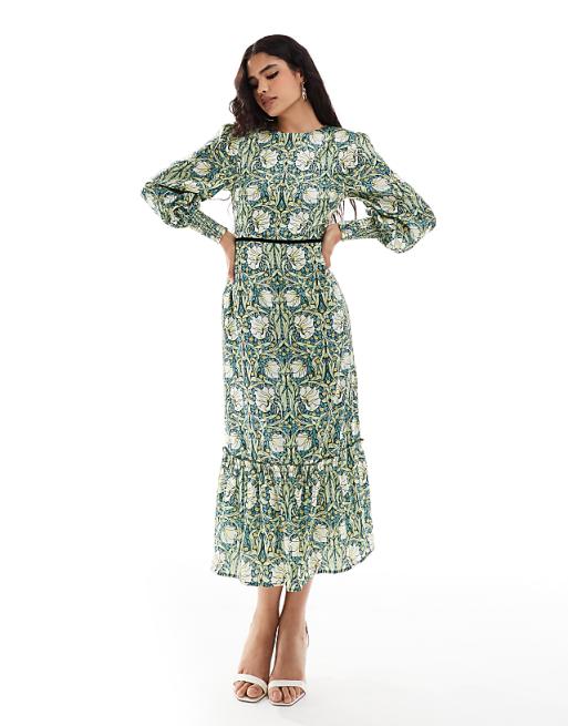 Hope & Ivy – I samarbete med The William Morris Society – Grön, blommig ... Hope & Ivy – I samarbete med The William Morris Society – Grön, blommig ...