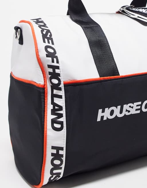 House of Holland logo holdall in black | ASOS