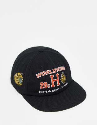 HUF 20th anniversary snapback cap in black | ASOS