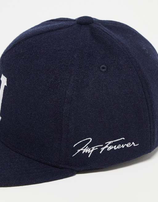 HUF forever cap in navy | ASOS