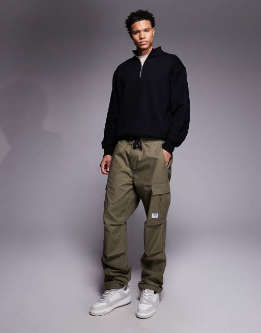 Hugo Blue Gadic cargo trackies in green | ASOS