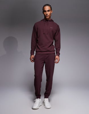 HUGO Bodywear Austin co-ord joggers in brown | ASOS
