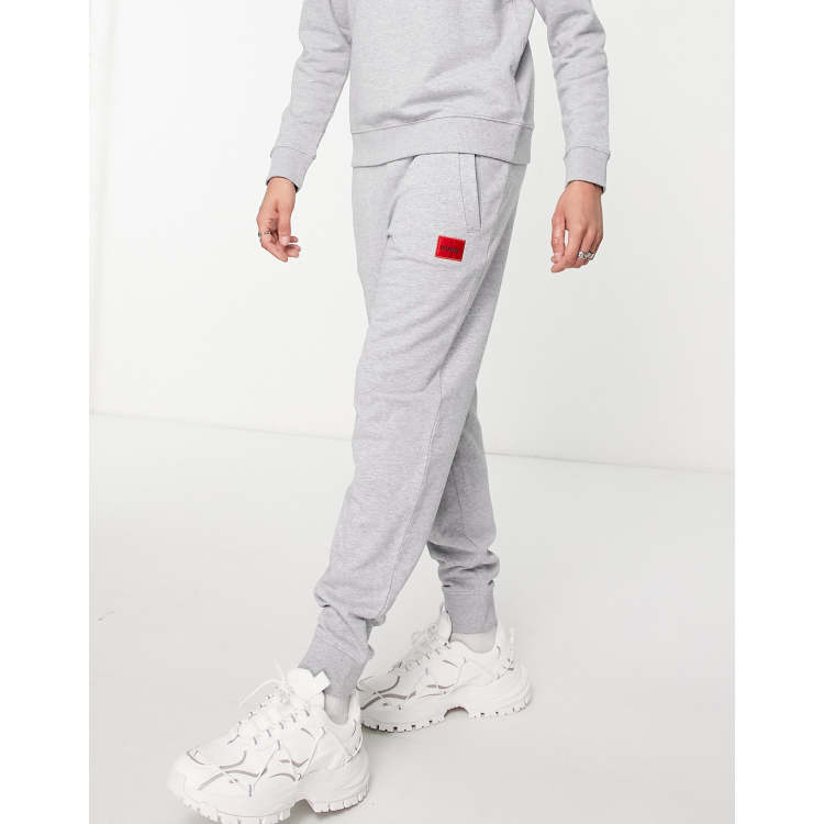 Hugo Doak grey joggers in grey