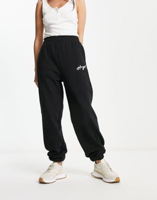 HUGO Njola trackies in black | ASOS