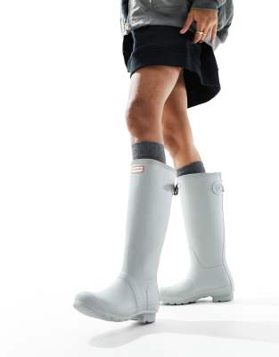 Hunter Original tall back adjustable in grey | ASOS