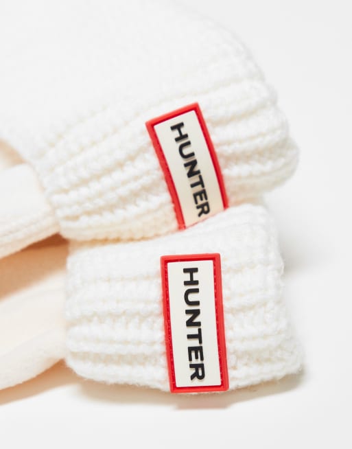 Hunter white boot socks store