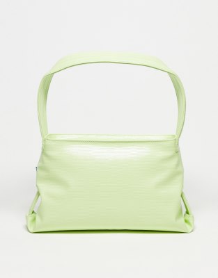 Hvisk - Scape - Sac porté épaule en similicuir - Citron vert | ASOS