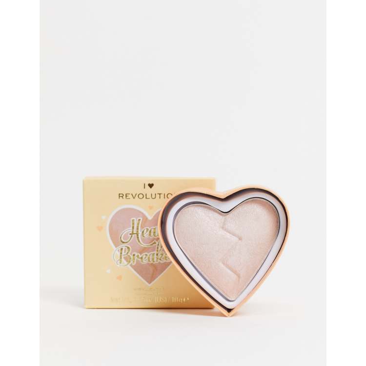 Makeup Revolution Heart Highlighter | Saubhaya Makeup