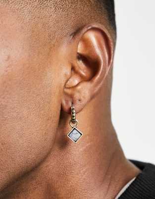 Icon Brand - Corazon - Boucles d'oreilles en composite - Doré | ASOS