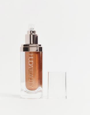 Iluminador N.Y.M.P.H. de Huda Beauty: Tono Aurora (bronceado oscuro ...