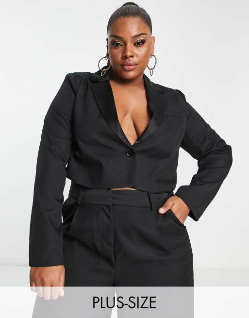 Plus Size Approved Create A Chic And Modern Black Blazer Outfit To