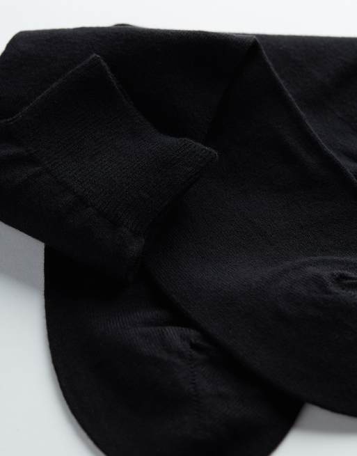 Intimissimi Short warm cotton socks in black | ASOS
