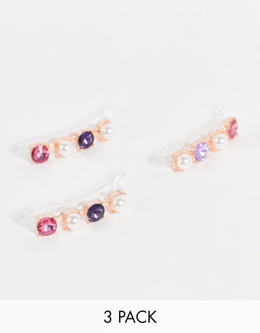 invisibobble – Waver – Haarspangen mit Perlenverzierung | ASOS