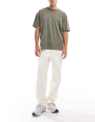 Jack & Jones - Alex - Jean baggy - Blanc | ASOS