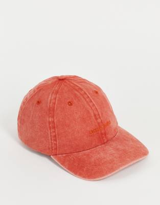 Jack & Jones cap in washed red | ASOS