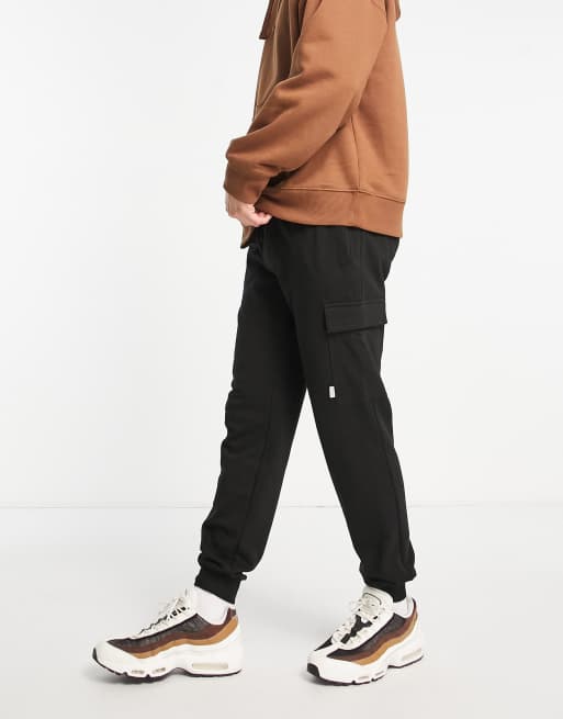Jack & Jones Intelligence - Jogger à poches cargo - Noir | ASOS