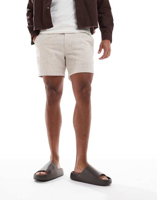 Jack & Jones molded slides in brown | ASOS
