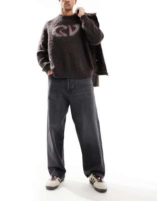 Jack & Jones - Ron - Jean style skateur - Noir délavé | ASOS