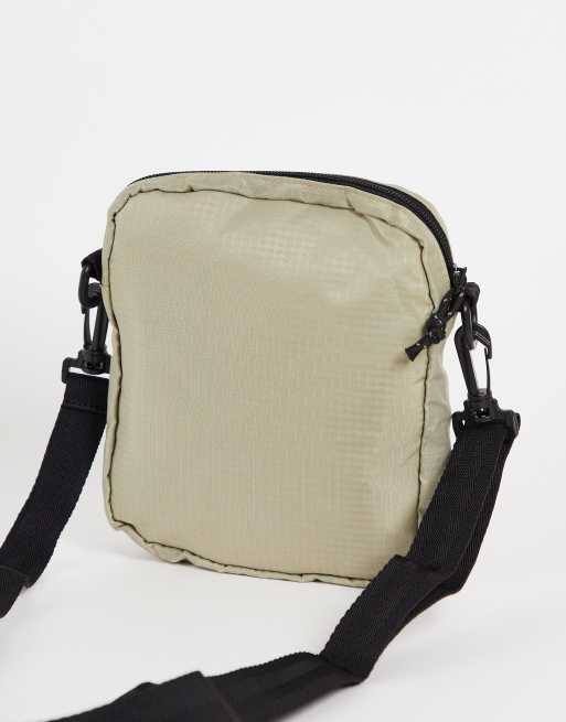 Jack & Jones technical cross-body bag in stone | ASOS