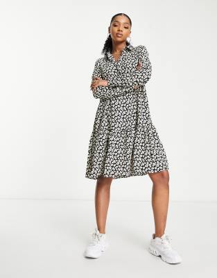 JDY mini shirt dress in leopard print | ASOS
