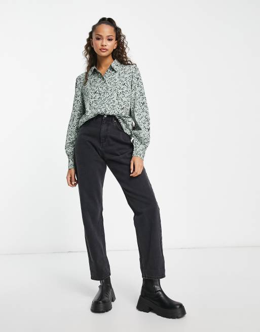 JDY sindell shirt in green | ASOS