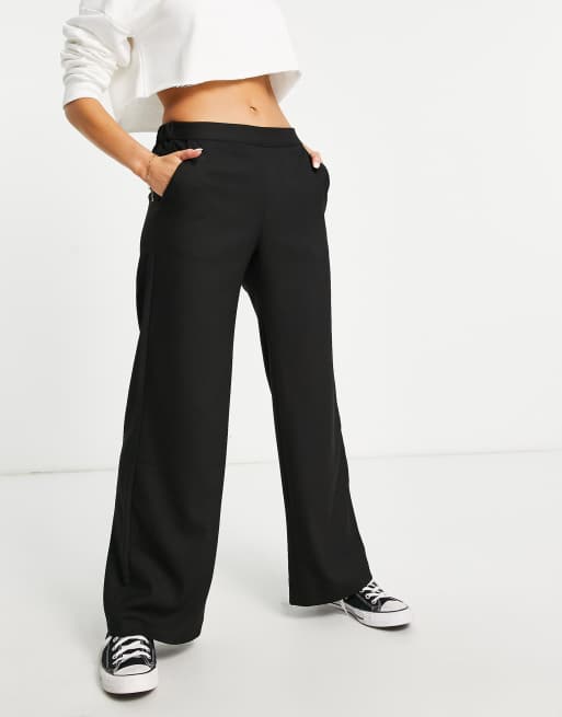JDY tailored trouser in black | ASOS