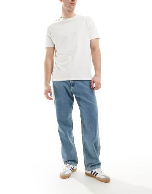 JJ Rebel - Phil - Jeans ampi blu medio | ASOS