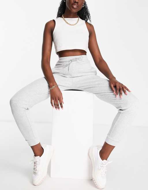 Joggers Grises De Corte Slim De Canalé De Puma Classics Asos