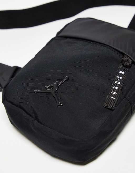 Jordan Airborne sling bag in black | ASOS