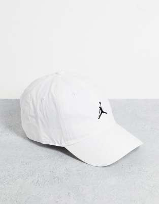 Jordan baseball cap in white with jumpman logo | ASOS