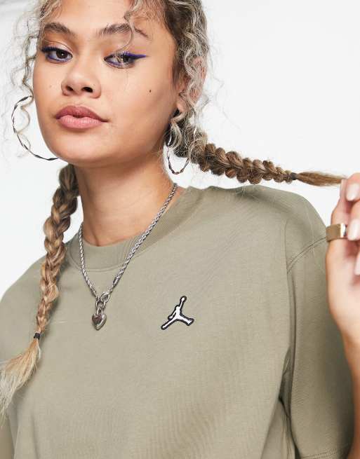 Jordan - Essential Core - T-shirt - Olive | ASOS