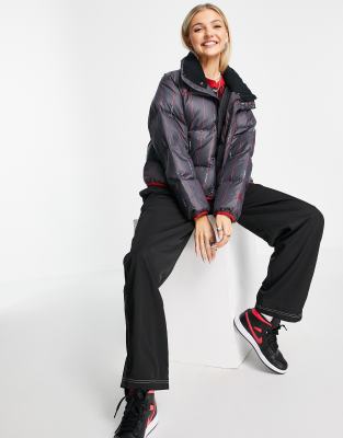 Jordan puffer jacket in black | ASOS