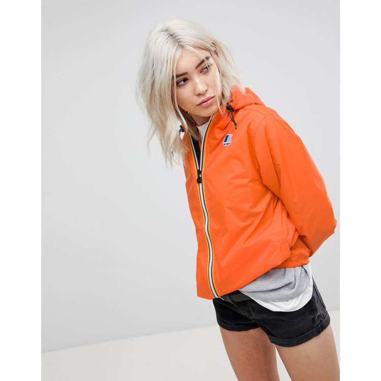 K-Way X Kappa Zip Through Rain Jacket, 52% OFF