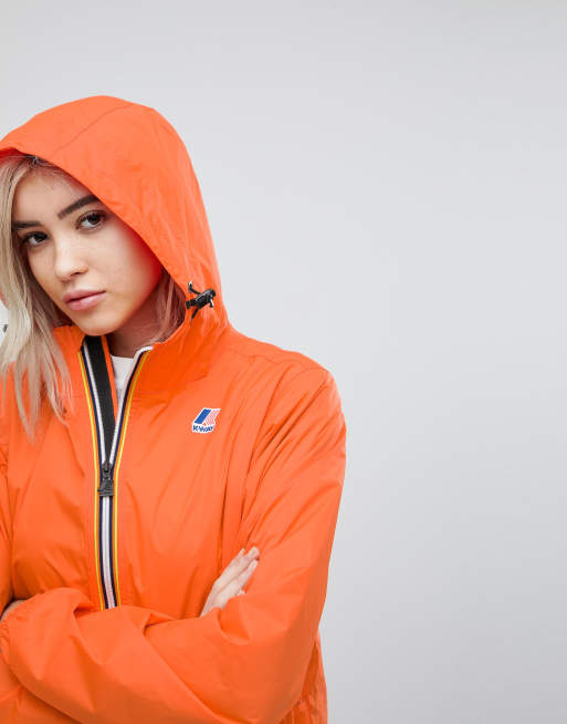K-Way X Kappa Zip Through Rain Jacket, 52% OFF