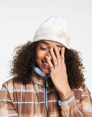 Karl Kani - Bonnet côtelé à logo brodé effet tie-dye | ASOS