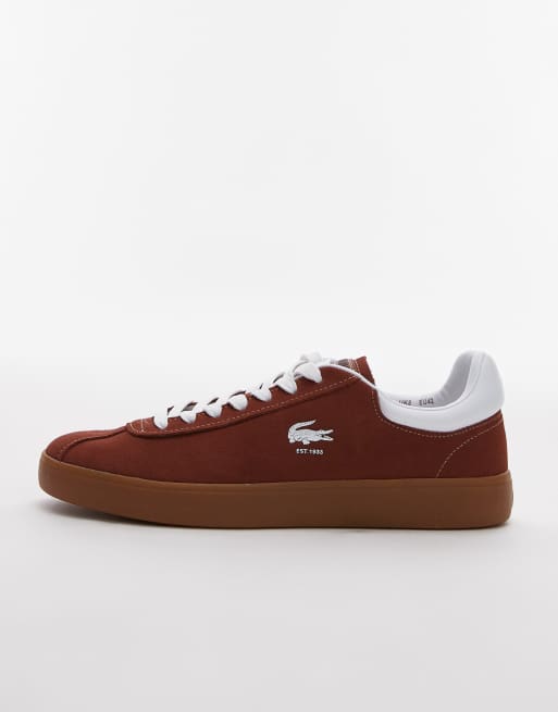 Lacoste Baseshot 224 Baskets en daim Marron