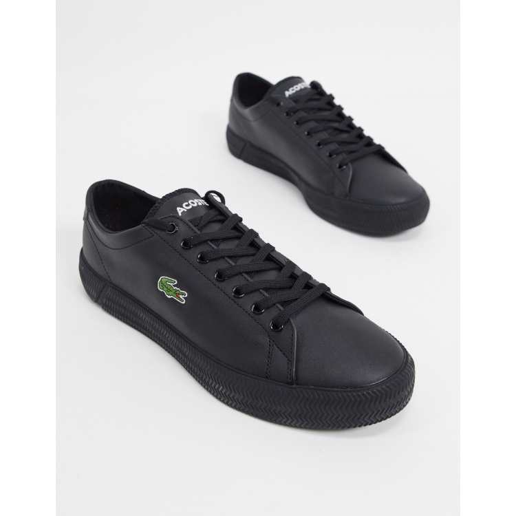Lacoste Shoes Black Leather