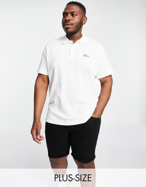 Lacoste Inside Polo avec logo crocodile Blanc