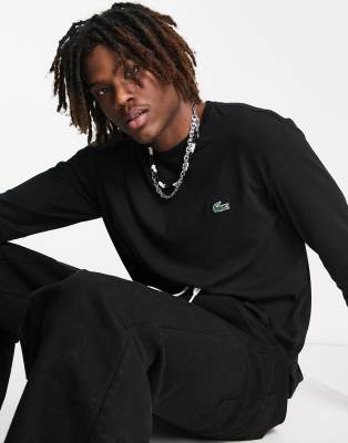 Lacoste - Top à manches longues - Noir | ASOS