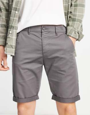 Le Breve - Short chino - Anthracite | ASOS