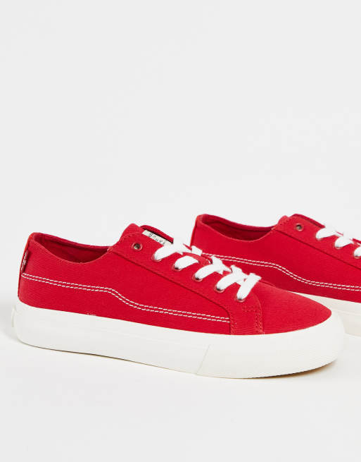 Levi's - Baskets à lacets - Rouge | ASOS