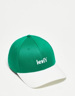 Levi's cap in green with modern vintage logo | ASOS