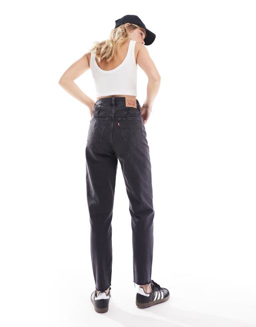 Levi's grey high waisted jeans store