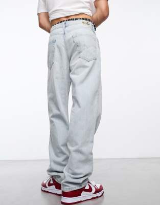 Levi s Silvertab Jasnoniebieskie lu ne jeansy