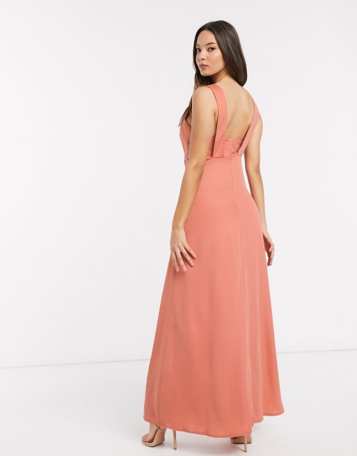 Pomelo Colored Gown