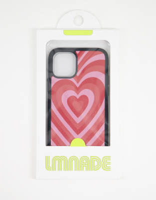 LMNADE Red Hearts iPhone Case | ASOS