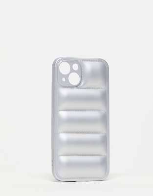 LMNADE Silver Puff iPhone 13 Case | ASOS