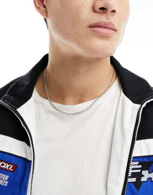 Lost Souls stainless steel 46cm chain necklace in silver | ASOS