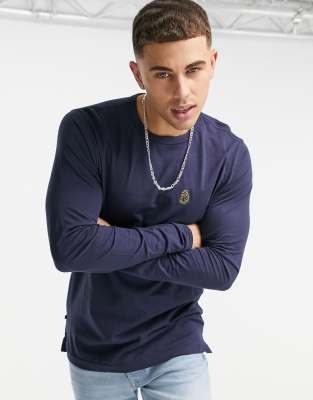 Luke plain long sleeve top | ASOS
